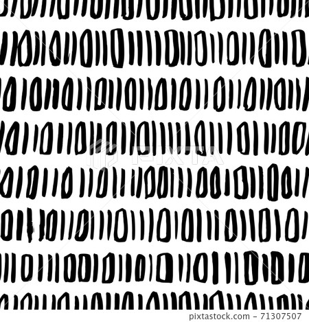 Hand drawn short vertical lines seamless pattern. - Stock Illustration ...