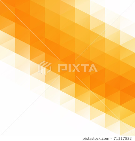 Orange Grid Mosaic Background, Creative Design... - Stock Illustration ...