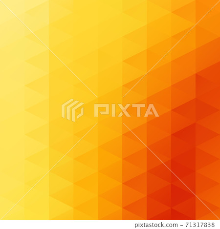 Orange Grid Mosaic Background, Creative Design... - Stock Illustration ...