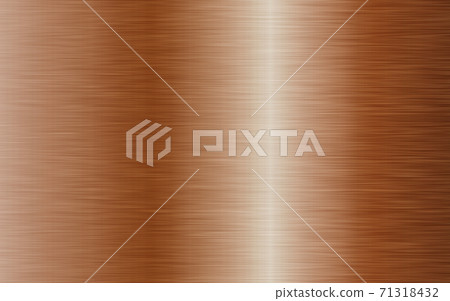 Hairline processed metal plate, copper plate - Stock Illustration ...