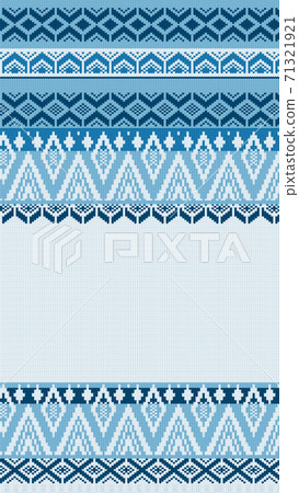 Knitted winter texture background with place... - Stock Illustration ...