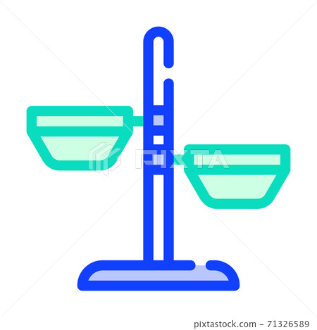 dog plates color icon vector isolated illustration - Stock Illustration ...