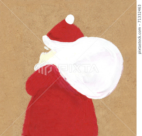 Santa Claus rear view - Stock Illustration [71332463] - PIXTA