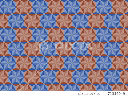 Hemp leaf pattern Japanese pattern background... - Stock Illustration ...