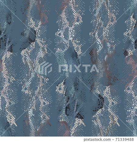 Abstract colorful snake skin ornament. Animal... - Stock Illustration ...