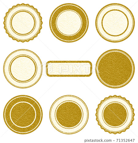 Vector Stamp without text - Stock Illustration [71352647] - PIXTA