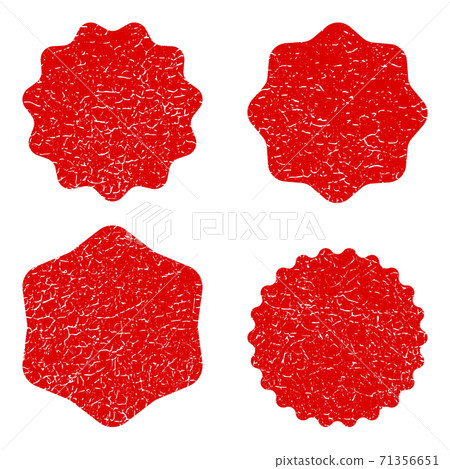 Vector Stamp without text - Stock Illustration [71356651] - PIXTA