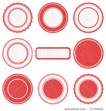 Vector Stamp without text-插圖素材 [71356691] - PIXTA圖庫