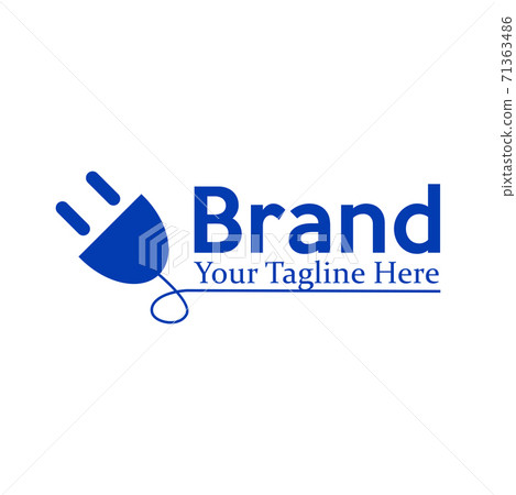 Electrical Socket Logo Design Template,... - Stock Illustration ...