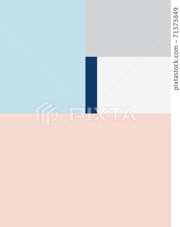 Pastel Modern Poster Art. Abstract Wall Art.... - Stock Illustration ...