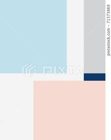 Pastel Modern Poster Art. Abstract Wall Art.... - Stock Illustration ...
