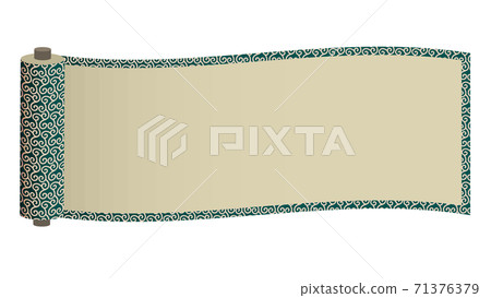 Arabesque scroll - Stock Illustration [71376379] - PIXTA