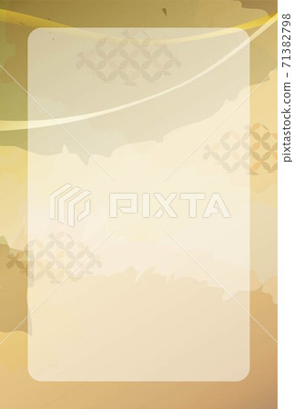 Japanese style postcard length 100mmx148mm... - Stock Illustration ...