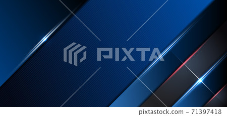 Abstract template blue and grey stripe lines... - Stock Illustration ...