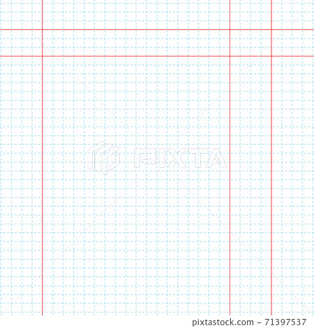 White mathematics paper with blue grid line... - Stock Illustration ...