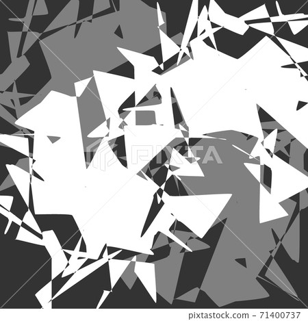 Abstract chaotic pattern with urban geometric... - Stock Illustration ...