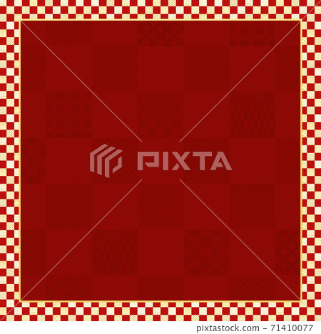 Red checkered frame-there are multiple variations - Stock Illustration ...