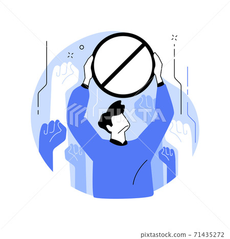 Public backlash abstract concept vector... - Stock Illustration ...