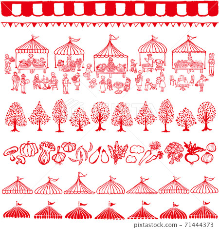 Marche Frameline advertisement illustration - Stock Illustration ...