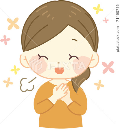 Relieved woman - Stock Illustration [71460756] - PIXTA