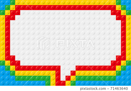 Colorful toy block balloon material - Stock Illustration [71463640] - PIXTA
