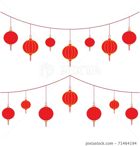 Lampion Vector design illustration - Stock Illustration [71464194] - PIXTA