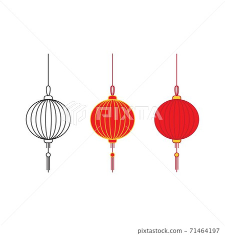 Lampion Vector design illustration - Stock Illustration [71464197] - PIXTA