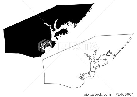 Lamu County (Republic of Kenya, Coast Province)... - Stock Illustration ...