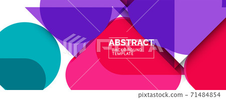 Clean minimal geometric abstract background... - Stock Illustration ...