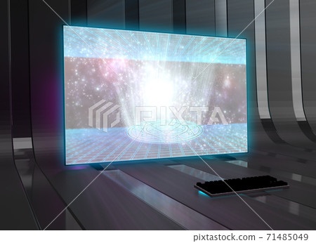 Game PC image cut - Stock Illustration [71485049] - PIXTA