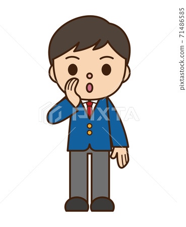 Blazer for male students - Stock Illustration [71486585] - PIXTA