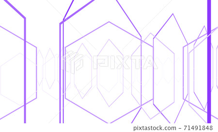 CG Hexagon Multiple rotating hexagons - Stock Illustration [71491848 ...