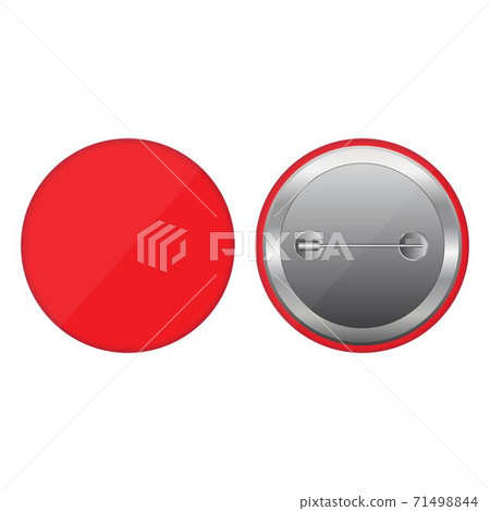 Colored button pins vector illustration... - Stock Illustration ...