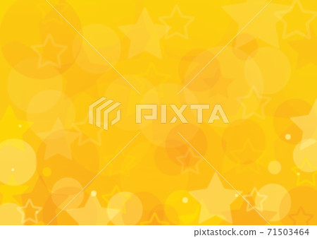 Background of popping stars yellow - Stock Illustration [71503464] - PIXTA