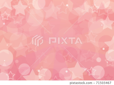 Background of popping stars pink - Stock Illustration [71503467] - PIXTA