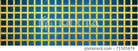 Gold grid pattern - Stock Illustration [71505674] - PIXTA