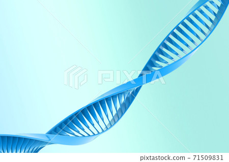 Digital illustration of a dna - Stock Illustration [71509831] - PIXTA