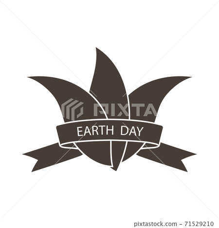 Earth Day Emblem - Stock Illustration [71529210] - PIXTA