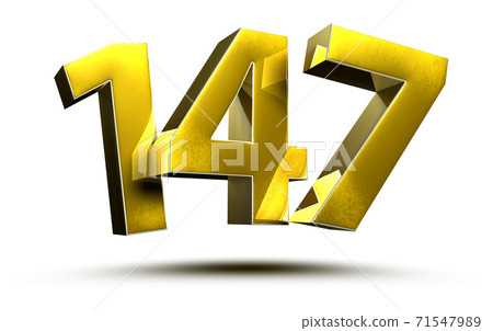 Number 147. - Stock Illustration [71547989] - PIXTA