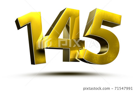 Number 145.-插圖素材 [71547991] - PIXTA圖庫