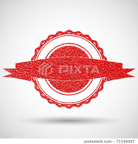 Vector Stamp without text - Stock Illustration [71549987] - PIXTA