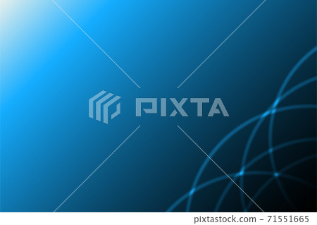 Background material line of light - Stock Illustration [71551665] - PIXTA