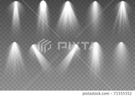 spotlight vector light - Stock Illustration [71555352] - PIXTA
