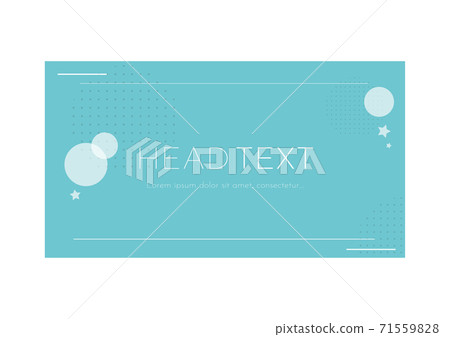 Light blue banner background with a simple and... - Stock Illustration ...
