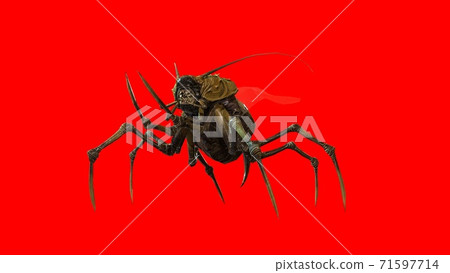 the evil bug 3d render - Stock Illustration [71597714] - PIXTA