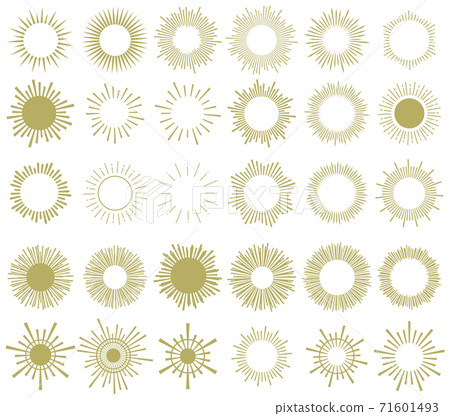 Ring frame of light, halo, halo, halo - Stock Illustration [71601493 ...