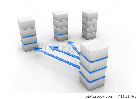 Database Transfer. - Stock Illustration [71611463] - PIXTA