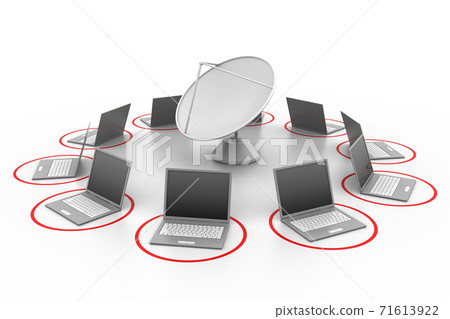 Global computer network - Stock Illustration [71613922] - PIXTA