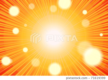 Radial red shining background illustration... - Stock Illustration ...