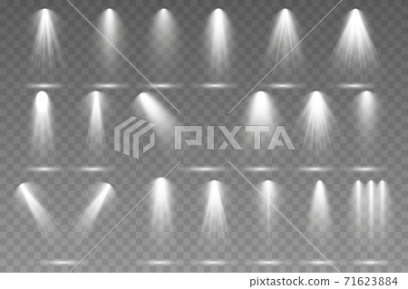 spotlight vector light - Stock Illustration [71623884] - PIXTA